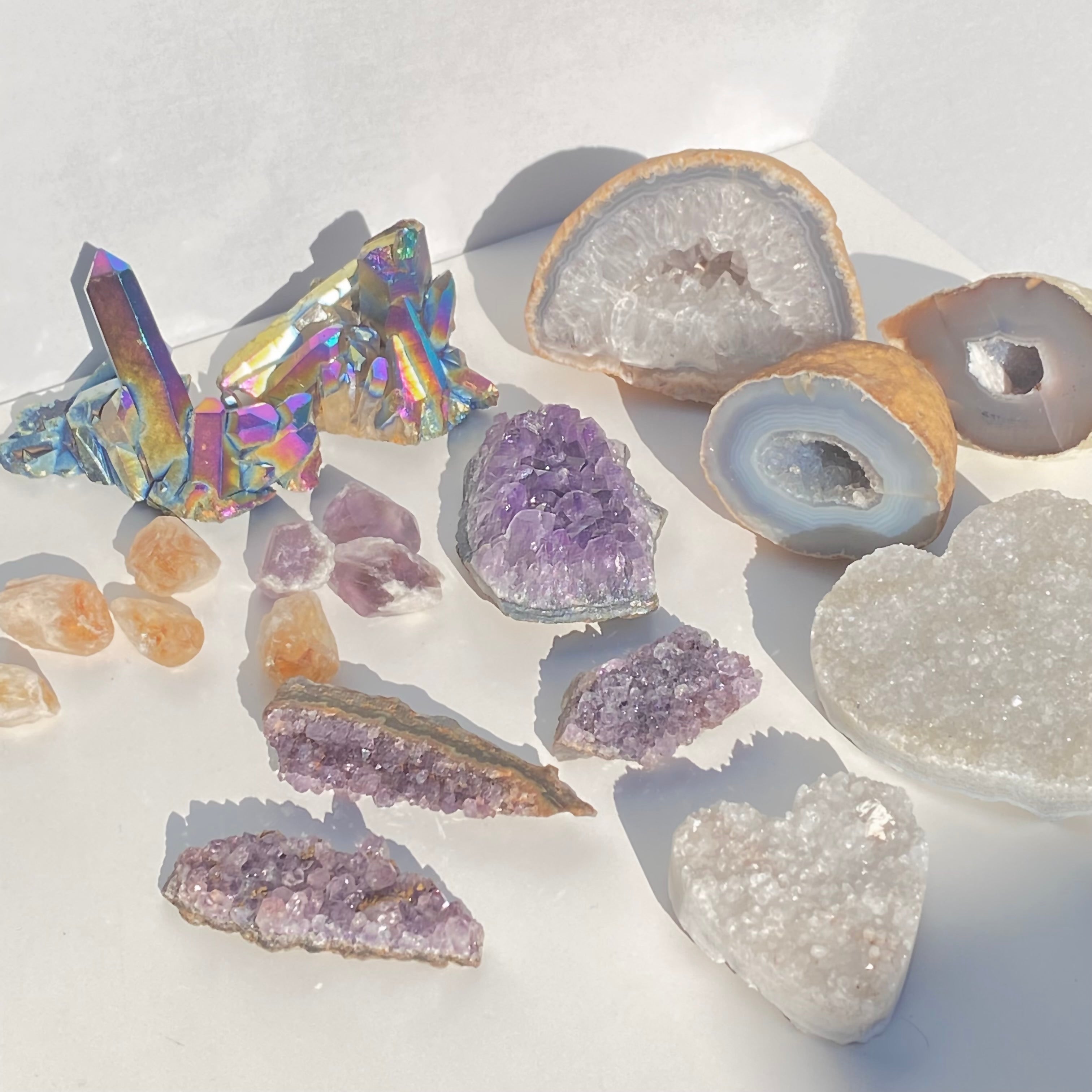 Raw, Clusters & Druzys – Chance Quartz