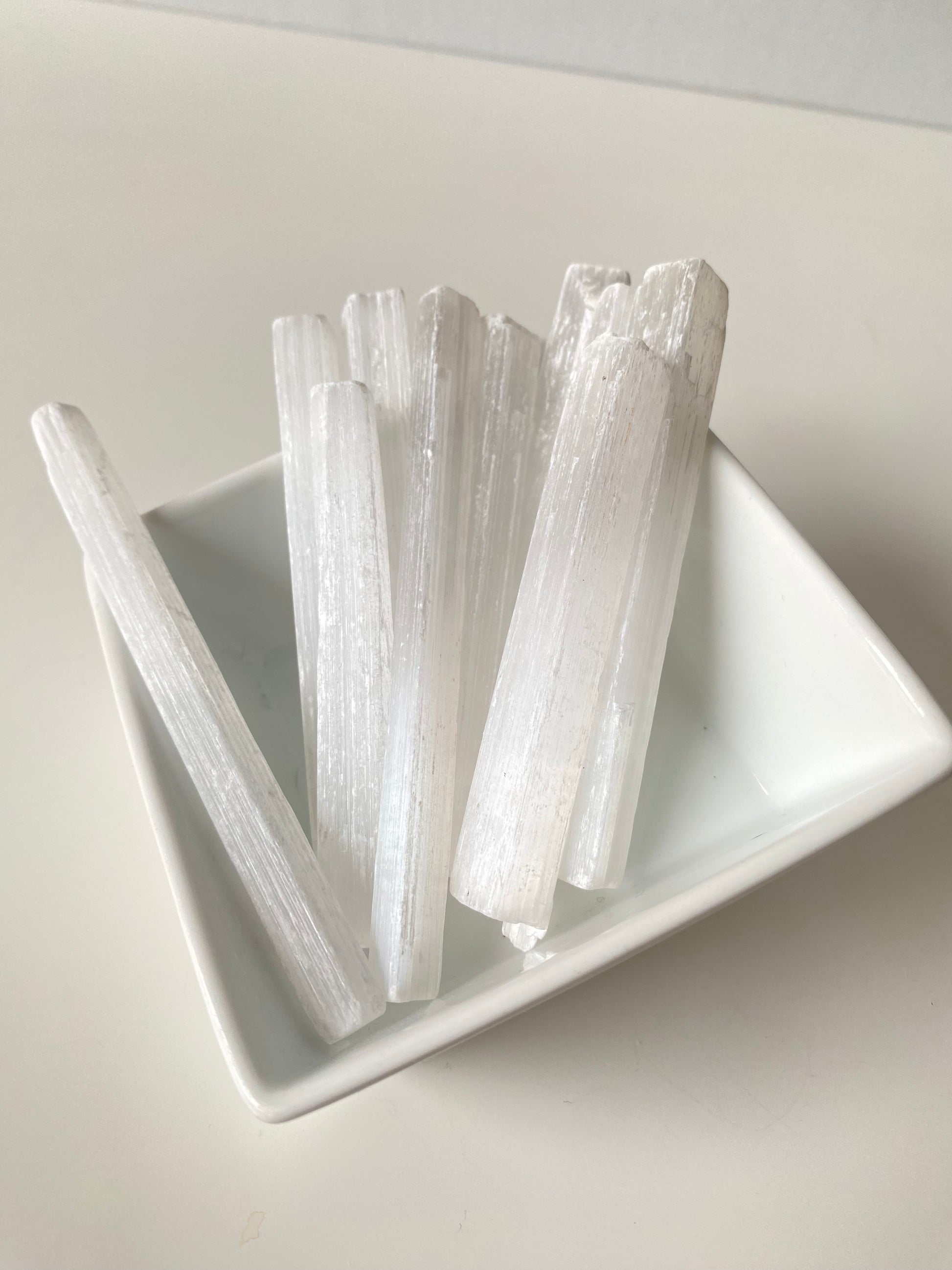 Raw Selenite Rod – Chance Quartz